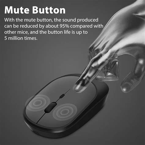 Mouse Bluetooth Sem Fio Para Laptop 24g Com Cores Em Splicing Modo