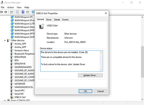 My Arduino Cannot Be Detected Rarduino