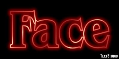 Face Text Effect And Logo Design Word