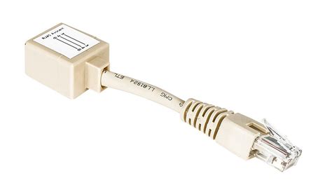 Adb0040 Vertiv Adapter Rj45 Plug Rj45 Socket Straight Distrelec Sweden