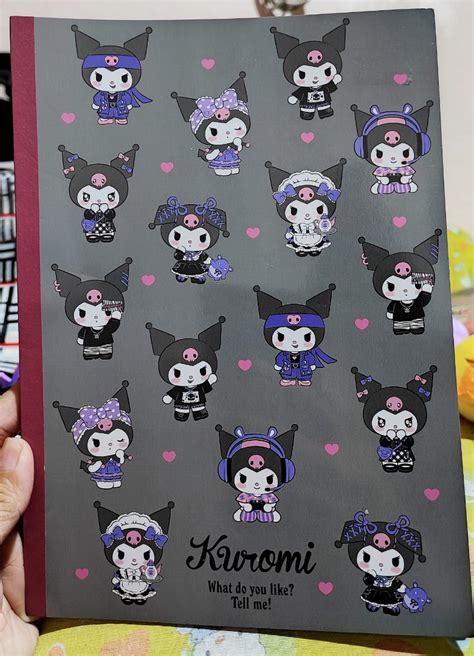 Kuromi Notebook Hobbies Toys Memorabilia Collectibles Fan Merchandise On Carousell