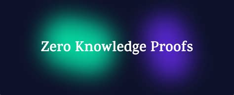 Understanding Zero Knowledge Proofs For Enabling Privacy Preserving Identity Verification By