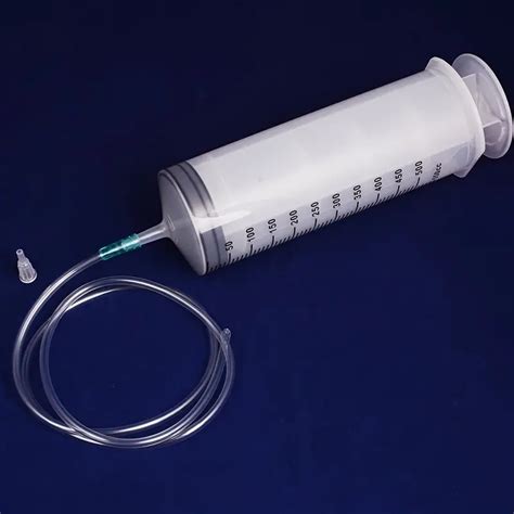 550ml Large Capacity Plastic Syringe With 1m 3 2ft Tube Ideal For Hydroponics Lab Measuring