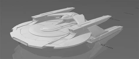 🖖 Sto Federation Nimitz Class Cruiser・free Stl File For 3d Printing