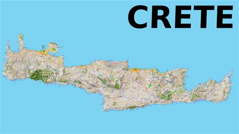 The Best Maps Of Crete And The Greek Islands