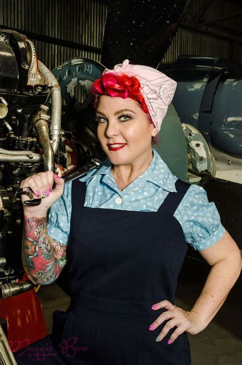 Maggie Bow South African Pinup With Rockabilly Style