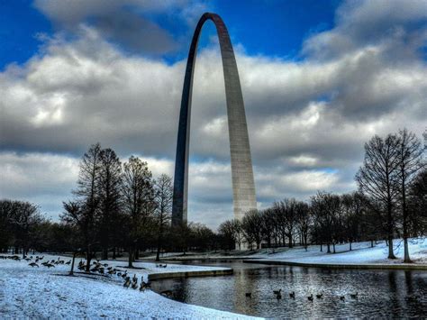 St Louis Winter At The Arch 011 Photograph By Lance Vaughn Fine Art America