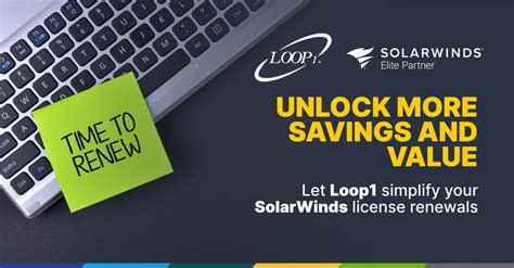 Loop1 On Linkedin Solarwinds Licensing Renewals