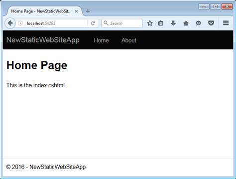 ASP NET Core Static WebSite Running In Browser Talking Dotnet