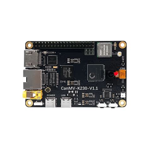 Canmv K230 Kendryte K230 Risc V64 Board 512mb Ram 3x 4k Camera Inputs Support Rvv1 0 For Ai