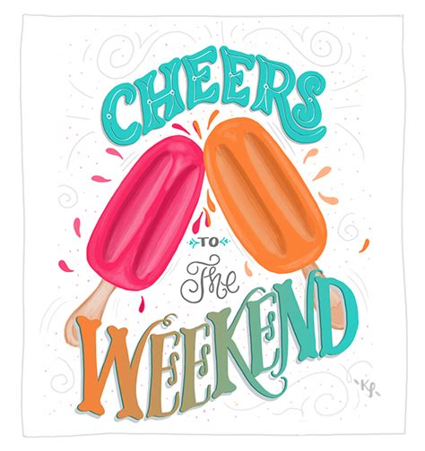 Cheers To The Weekend On Behance
