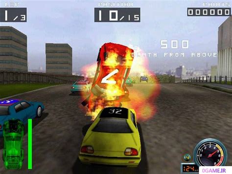 دانلود بازی مسابقه تخریب Demolition Racer نسخه کامل برای کامپیوتر