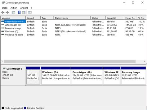 Disk Management Shows Bitlocker Encryption But Doesn´t Exist Hp Support Community 6800338