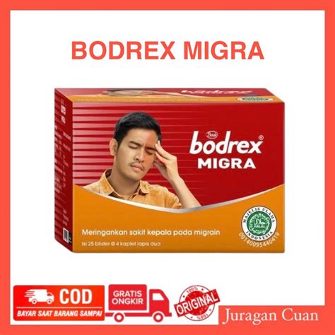 Jual Bodrex Migra Shopee Indonesia