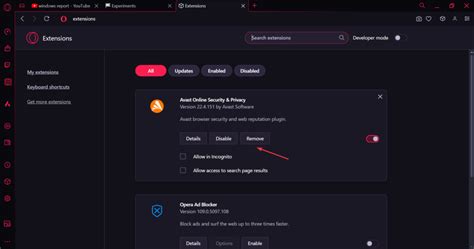YouTube Videos Show Black Screen On Opera GX Solved