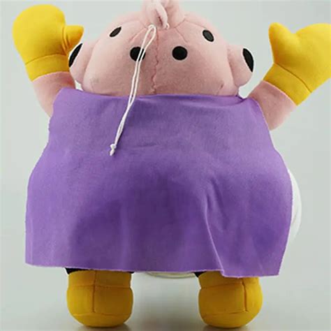 30cm Pink Majin Buu Fat Dragon Ball Anime Stuffed Toy Plush Dragon