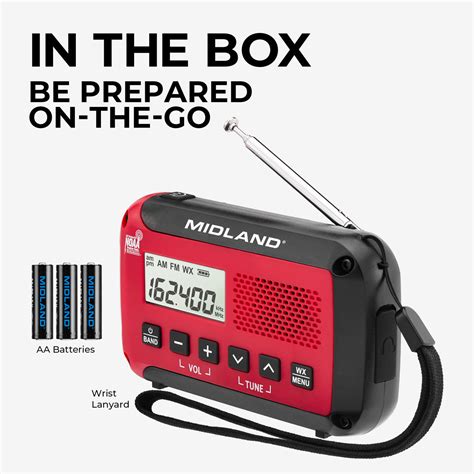 Er10vp Compact Emergency Alert Weather Radio Midland Radio Midland