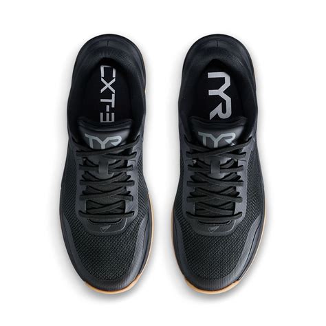 Mens Tyr Cxt 3 Trainer Black Gum Box Basics