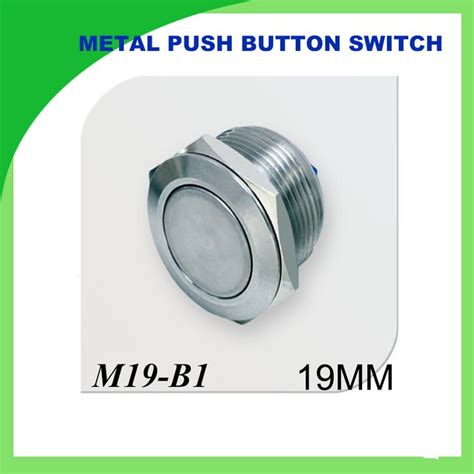 Momentary Stainless Steel Metal Push Button Switch Mm