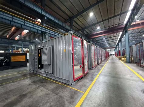 1200kW Cummins Containerized Batch Generator Set Powerplus