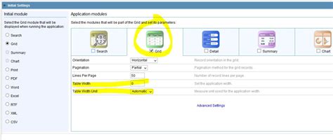 Tabel Size The Same For All Grids Grid Reports Scriptcase Low Code