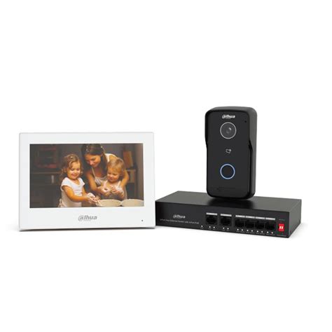 Dahua Ip Video 1 Button Residential Intercom Kit With Surface Mount
