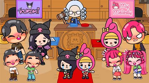 Melody And Kuromi Separated At Birth Toca Life Story Toca Boca