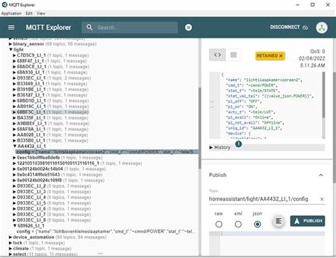 Mqtt Lights Support Rhomeassistant