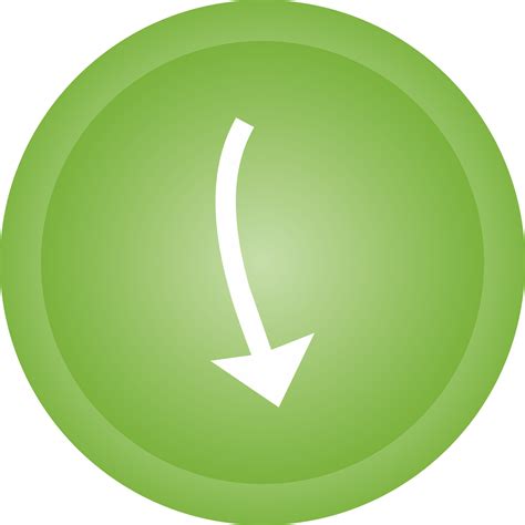 Arrow Pointing Down Vector Icon 22669895 Vector Art At Vecteezy