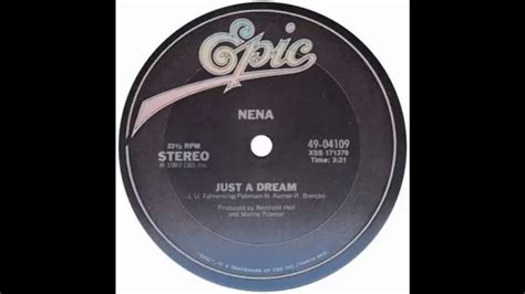 Nena Just A Dream 12 In Epic 1983 YouTube