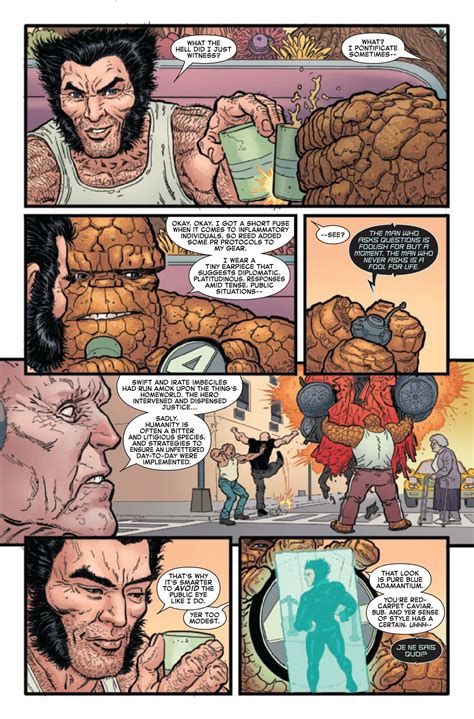 The Thing Hangs Out With Wolverine On Krakoa In Clobberin Time 2