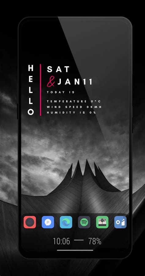 Theme Dark Structure R Androidthemes