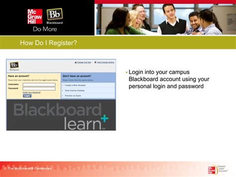 Connect Blackboard Registration Ppt