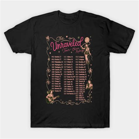 Olivia Rodrigo The Unraveled Tour 2026 T03068 Olivia Rodrigo T