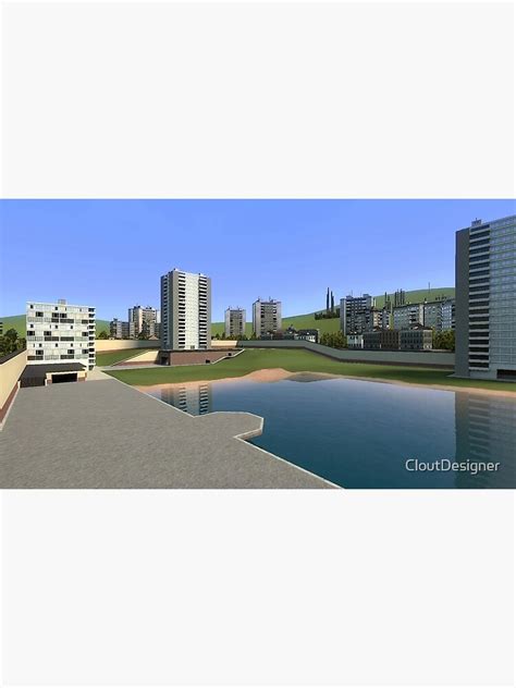 Gmod Construct Big Design Poster For Sale By Cloutdesigner Redbubble