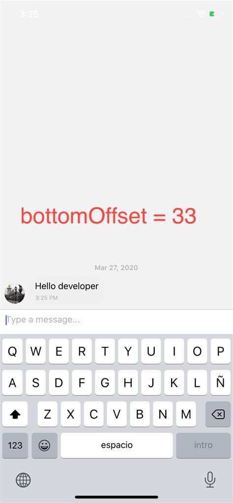 A Gap Between Text Input And Keyboard On Ios · Issue 1306 · Faridsafireact Native Ted Chat