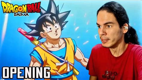 Dragon Ball Daima Opening Reaccion