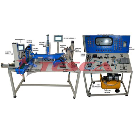 Mechatronics Trainer Kit Iot Based Industrial Process Demonstration Plant