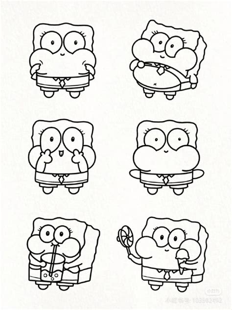 简笔画卡通人物可爱q版简单又可爱 简笔画 卡通人物 可爱 Q版 画趣文库（我爱生活）