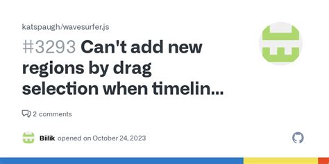 can t add new regions by drag selection when timeline plugin is created with insertposition