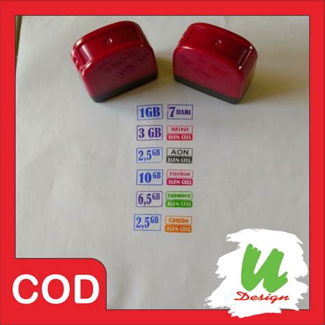 Jual Stempel Magnet Konter L Stempel Voucher Shopee Indonesia