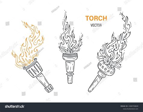 Torch Logo Outline Over 3510 Royalty Free Licensable Stock Illustrations And Drawings Shutterstock