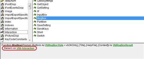 overriding built in microsoft access functions giving the msgbox a
