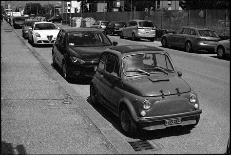 배경 화면 단색화 거리 이탈리아 차량 도로 사진술 베로나 빈티지 자동차 피아트 500 명령 아바스