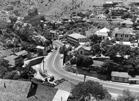 Birds Eye View Of Bisbee Arizona Memory Project