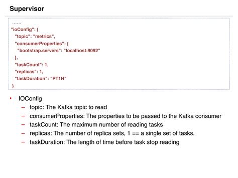 Kafka Indexing Service Ppt