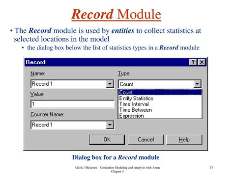 Ppt Simulation Modeling And Analysis With Arena T Altiok And B