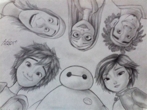 Big Hero 6 Fanart O O Its So Beautiful Big Hero Disney Drawings