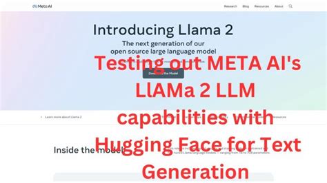Shabbir Governor On Linkedin Testing Meta Ais Llama 2 Llm And Its