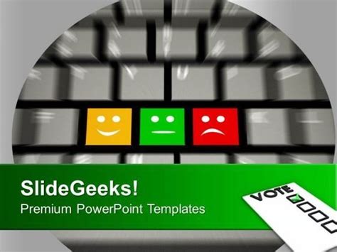 Use The Power Of Voting PowerPoint Templates Ppt Backgrounds For Slides
